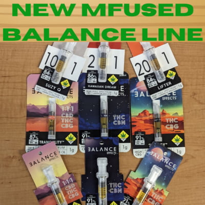 New Mfused Balance Line - Locals Canna House Dispensary