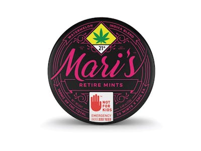 Buy Mari's Mints Watermelon Retire Mints 20-pack Online - Locals Canna ...
