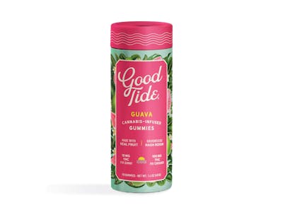 Buy Good Tide Guava Solventless Hash Rosin Gummies | 100mg Online ...